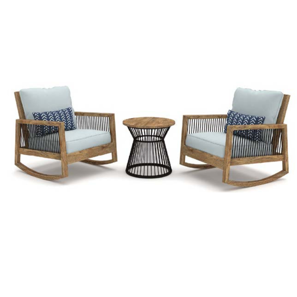 3-PC ROCKING BISTRO SET – Global Outdoors Inc